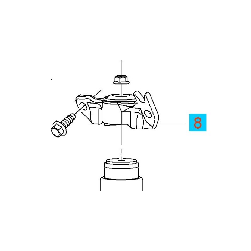 Mocowanie górne amortyzatora tył INSIGNIA (prawe) - Sklep Insignia24 ...