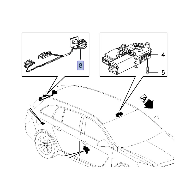 Przełącznik otwierania klapy bagażnika 13422269 (Insignia) - Sklep ...