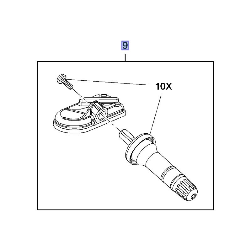 Czujniki ciśnienia w oponie TPMS 39186445 (Astra K, Insignia B) - Sklep ...